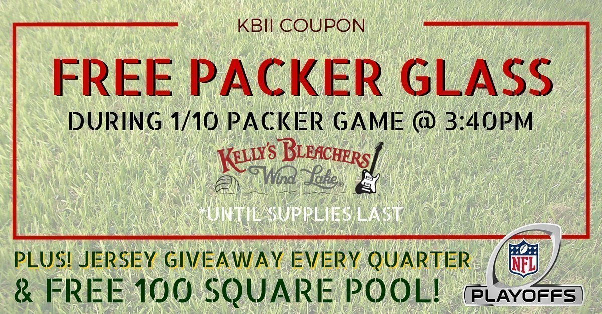 Packer Playoff Game Special | Kelly's Bleachers Wind Lake